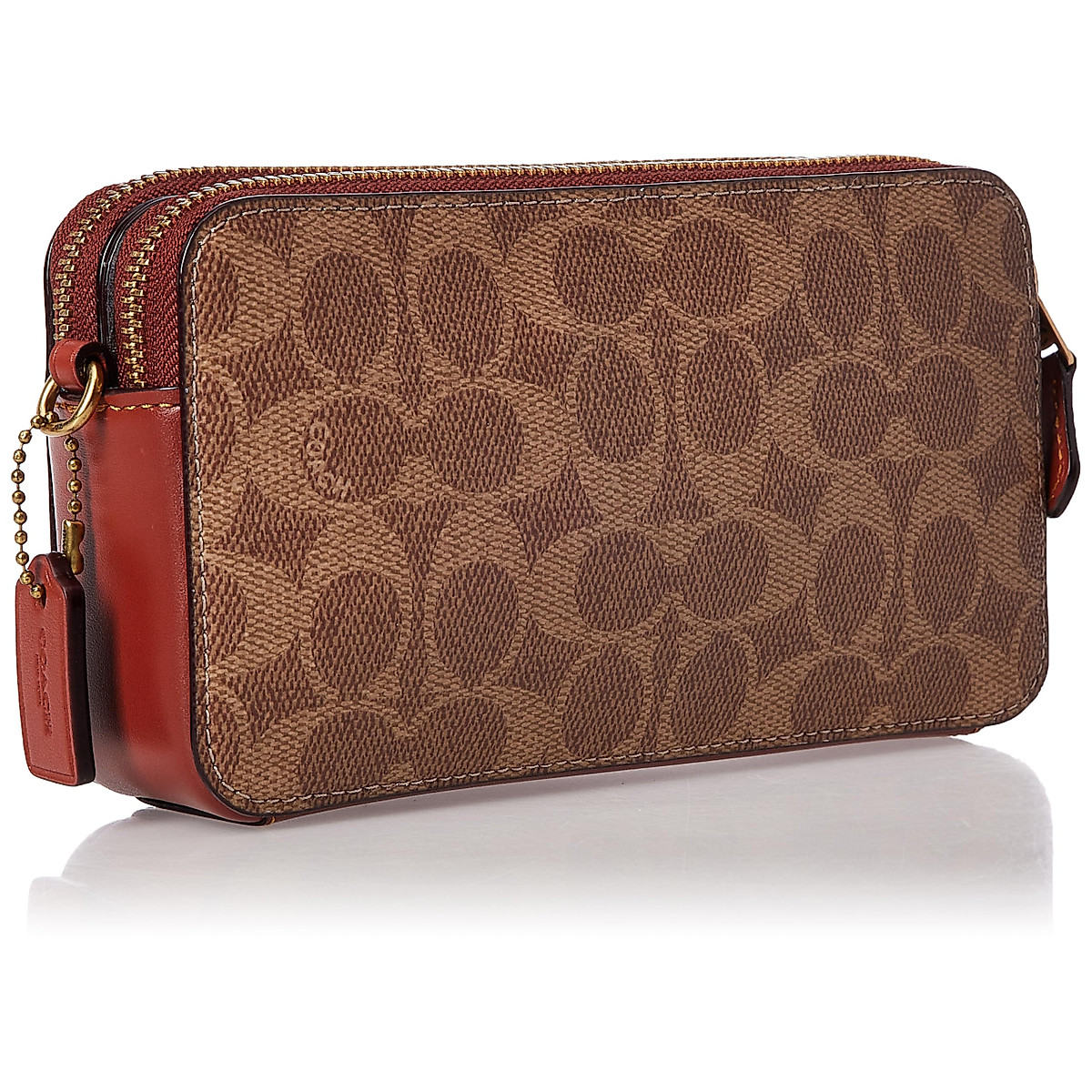 Coach Kira Crossbody Tan/Rust One Size