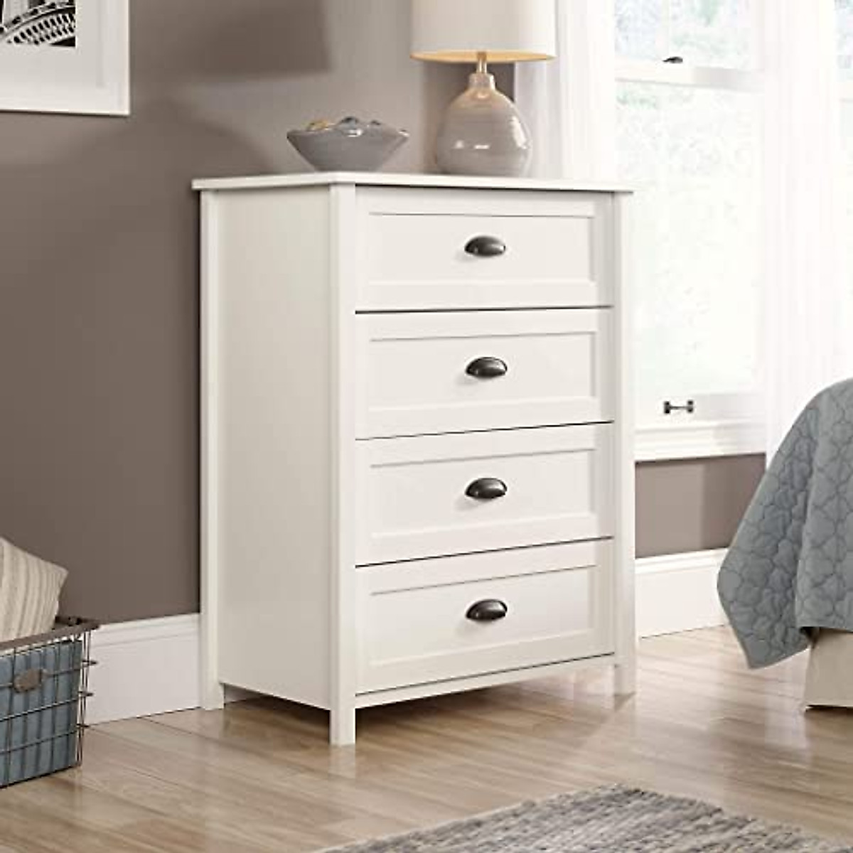 Sauder County Line 4-Drawer Chest (Soft White finish)