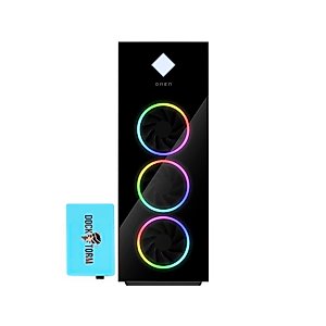 HP OMEN 45L Gaming Desktop PC (Intel i9-13900K 24-Core, 128GB DDR5, 8TB PCIe SSD + 6TB HDD (3.5), GeForce RTX 4090 24GB, 360mm AIO, RGB Fans, 1200W PSU, Killer WiFi 6E, Win11Pro) w/Dockztorm Hub