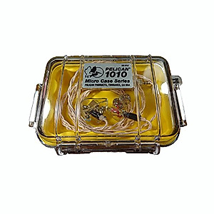 Pelican 1010 Micro Case (Black/Clear)