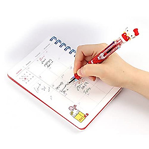 2019 Hello Kitty 365 Daily Planner Scheduler Diary Ver.2 (1PC) : Red / Blue (Blue)