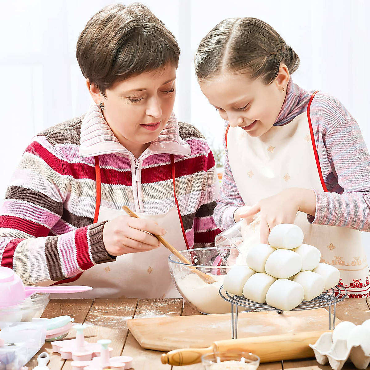 Cabilock Egg Steamer Steam Rack Stand Steamer Rack Air Fryer Cooling Rack Kitchen Tool Bacon Rack for Oven Cooking Pressure Cooker for Canning Microwave Rack 304 Stainless Steel Water Bath