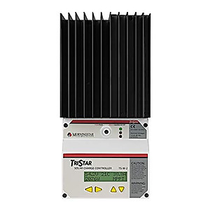 Morningstar Tristar 60A MPPT Solar Charge Controller 12V/24V/48V Batteries, Solar Panel Controller Battery Controller Solar Controller 12V 24V, Lowest Fail Rate MPPT Charge Controller with Display