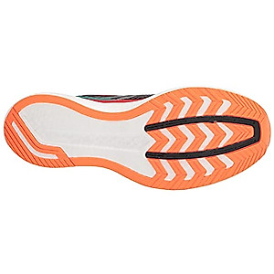 Saucony Men's Endorphin Speed Running Shoe, Scarlet/Black, 14