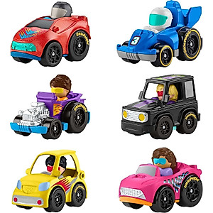Little People Wheelies Vehicles - 6 Pack