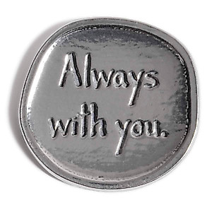 Crosby & Taylor Angel Always with You Pewter Sentiment Coin
