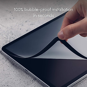 Moshi iVisor AG Screen Protector for iPad Pro 12.9 2020 & 2018, Anti-Glare, Matte, Washable & Reusable, Reduce Fingerprints & Smudging, Compatible with iPad Pencil for iPad Pro 12.9 (2020 & 2018)