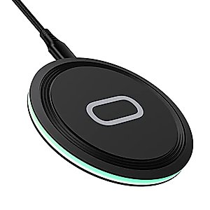 Pixel 8 7 Wireless Charger, 15W Fast Wireless Charger Pad for Google Pixel 8 Pro 8 7 Pro 7a 6 5 4 XL, Samsung Galaxy S24 S23 Ultra S22 Ultra S21 FE S20 S10 S9 S8+, iPhone 15 14 Pro Max 13 12 11 8 Plus