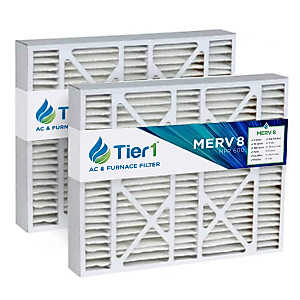 Tier1 20x25x5 Merv 8 Replacement for Goodman G8-1056 & M8-1056 Air Filter 2 Pack