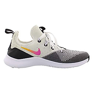 Nike womens Free TR 8 Shoes, Black/Laser Fuchsia, 6