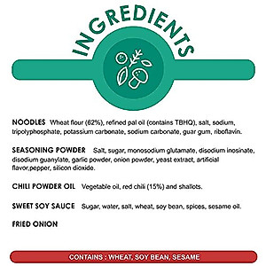 Indomie Foods Mi Goreng Instant Noodles Halal Certified, Original Flavor, 10 Count