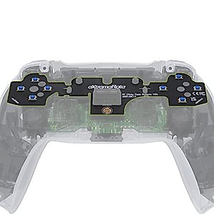 eXtremeRate Face Clicky Kit V2 for PS5 Controller BDM-010 & BDM-020, Custom Tactile Dpad Action Buttons for PS5 Controller, Mouse Click Kit for PS5 Controller