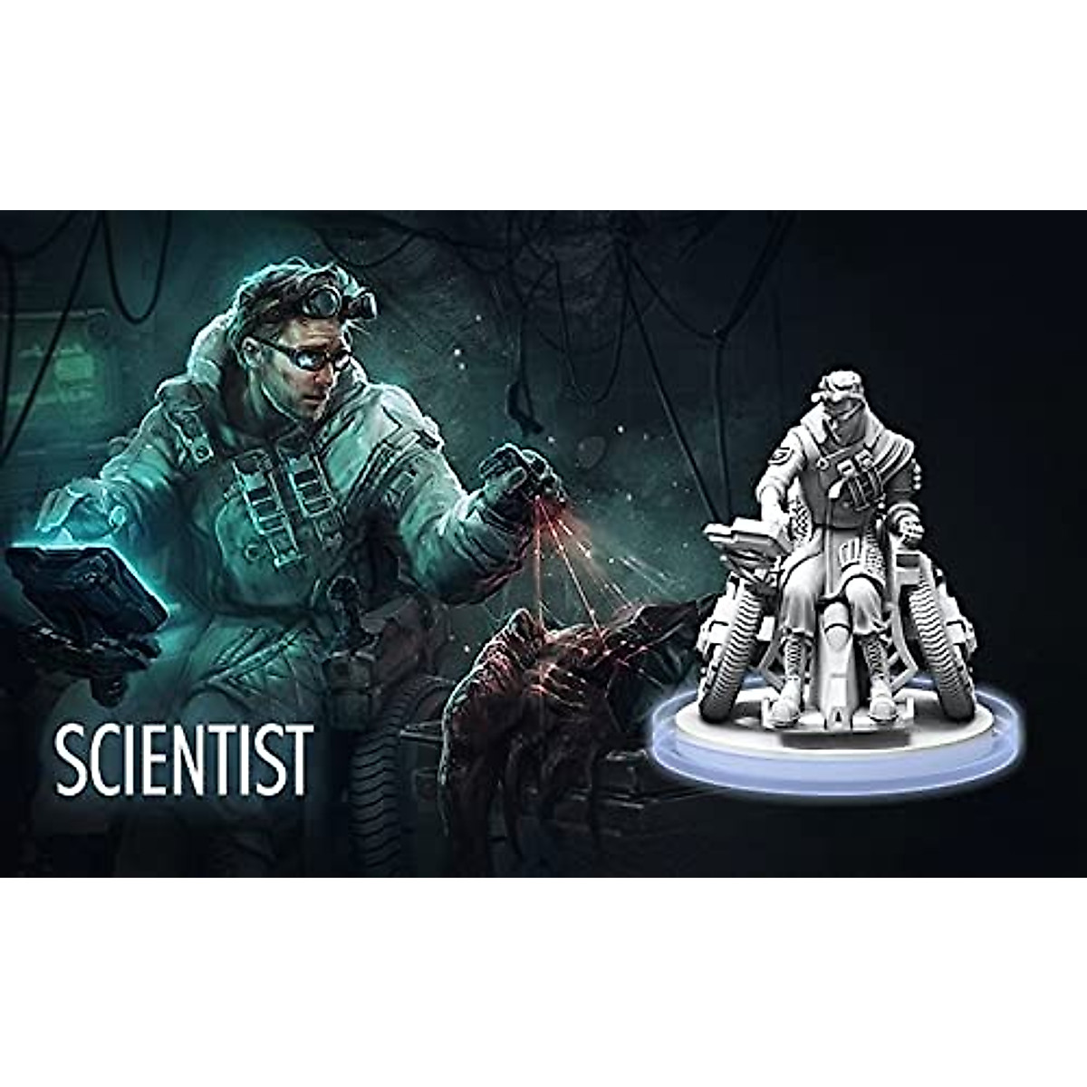 Nemesis Board Game | Sci-Fi Horror | Miniatures | Strategy | Cooperative Adventure Game for Adults and Teens | Ages 14+ | 1 - 5 Players | Average Playtime 1-2 Hours | Made by Rebel