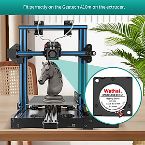 2Packs Wathai 30mm 24V Blower Fan Brushless Exhaust Fan 2pin 30 x 30 x 10mm for DIY Cooling Single Board Computer, Custom Setu, Hotend