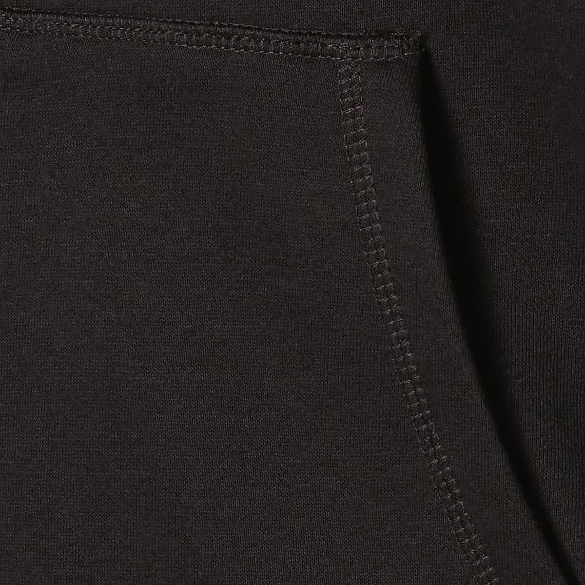 Amazon Essentials Men's Full-Zip Fleece Hoodie (Available in Big & Tall), Black, Medium