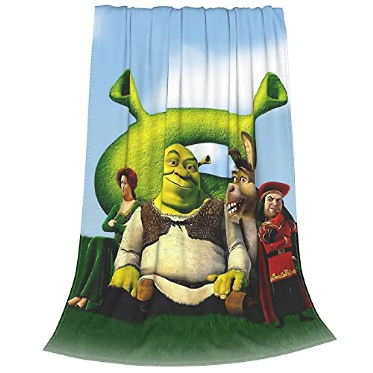 Cartoon Blanket 50"x60" Flannel Thick Soft Throw Blanket Winter Warm Blanket Printed Cartoon Pattern Custom Cute Lightweight Sleep Comfort for Couch Grils Boys Adults