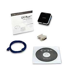 EVGA UVPlus+ 39 USB VGA DVI/HDMI/USB3.0/Supporting 1920x1200 or 2048x1152 Resolutions (100-U3-UV39-KR)