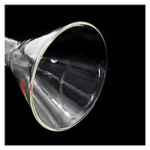 Youmine Science lab Science lab 100ml Chemistry Laboratory Glassware,Lab Glassware,Made from Borosilicate 90mm 24/29 Glass Powder Funnel