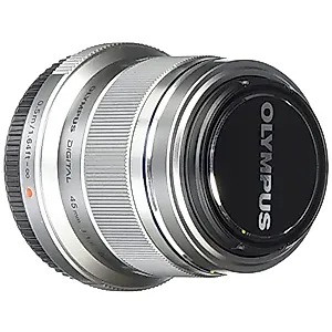 OM SYSTEM OLYMPUS M.Zuiko Digital 45mm F1.8 Silver For Micro Four Thirds System Camera, Compact Design Beautiful, Bokeh Bright