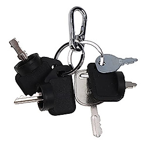 JEENDA Lawn Mower Ignition Key Compatible with Toro Craftsman AYP MTD Husqvarna Gravely Ariens Poulan Bad Boy CubCadet Delta Briggs Kohler Stratton Scag Exmark Troy Bilt Garden Tractor