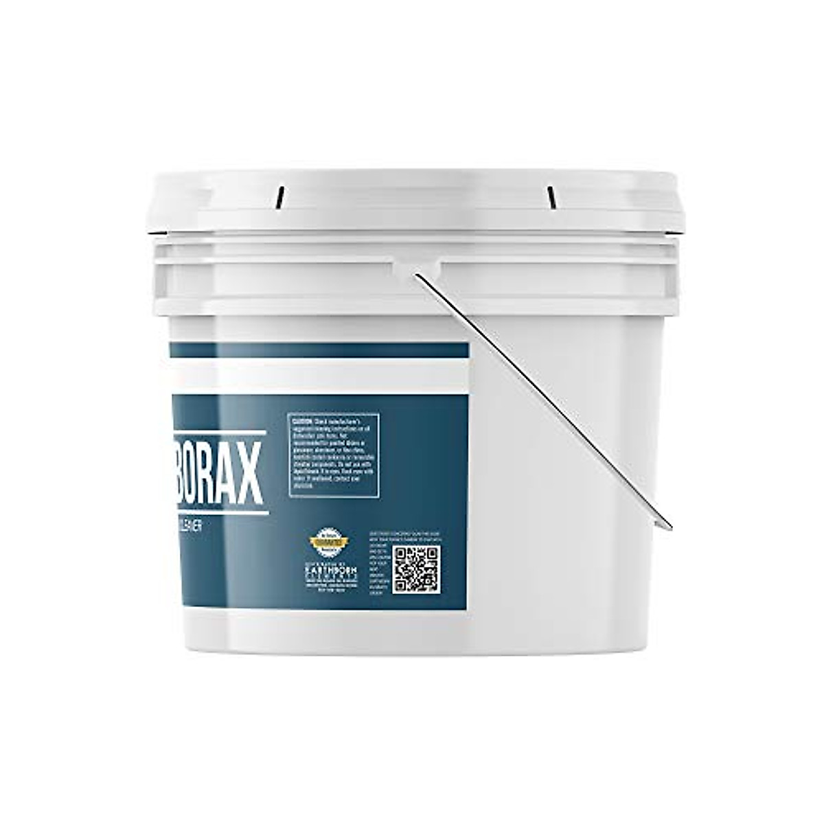 Earthborn Elements Borax Powder, Washing Soda, Soap Flakes (1 Gallon ea.) Multipurpose for cleaning & laundry, Resealable Bucket