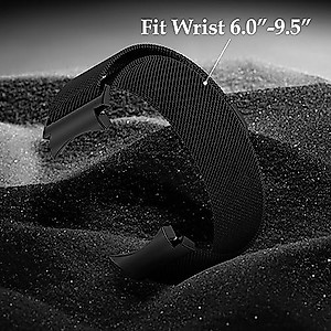 One Click No Gap Metal Band for Samsung Galaxy Watch 6 band 40mm 44mm Women Men,Galaxy Watch 6 Classic Band 47/43mm, Stainless Steel Magnetic strap for Galaxy Watch 5 4 band/5Pro/Watch 4 Classic (black)