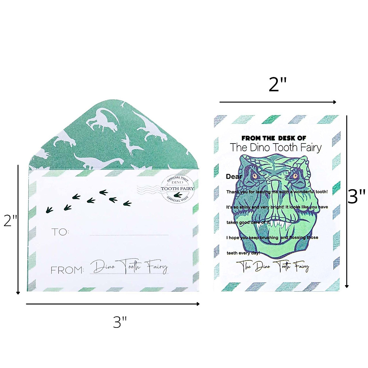 Morxy Tooth Fairy Letter Kit – Dinosaur Theme Tooth Fairy Certificate and Tooth Tracker – Keepsake Letter from The Tooth Fairy – 92 Piece Tooth Fairy Letter Set with Door Hanger