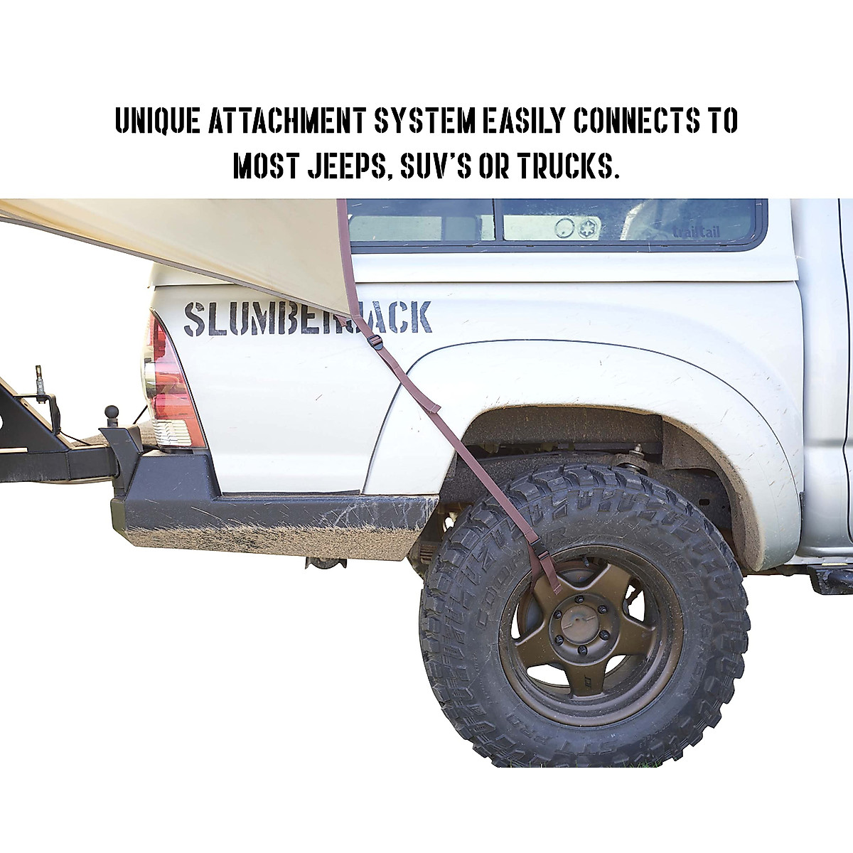 Slumberjack Roadhouse Tarp, Hunting Camping & Overland Shelter, Khaki