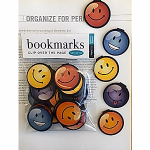 "Clip Over The Page" DIY Bulk Bookmarks Set of 30 Color Your OWN - Read Bulk Bookmarks for Kids Girls Boys Teens. Perfect for Gifts - Student Incentives – Birthday Party Favors – Reading Incentives