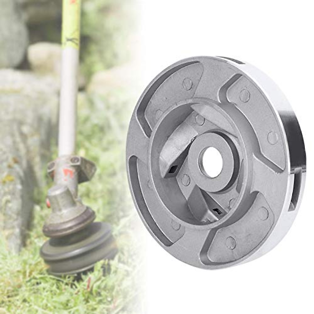 Durable Lawn Mower Accessory, Garden Tools Grass Cutter Trimmer Head, Curved Shaft Bump Replacement Garden For Grass Cutter