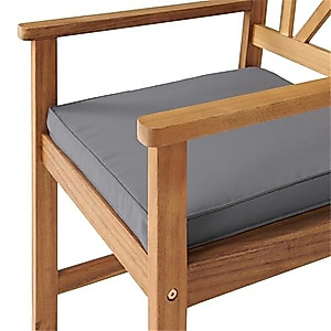 Alaterre Furniture Manchester Outdoor Dining Chairs, Natural