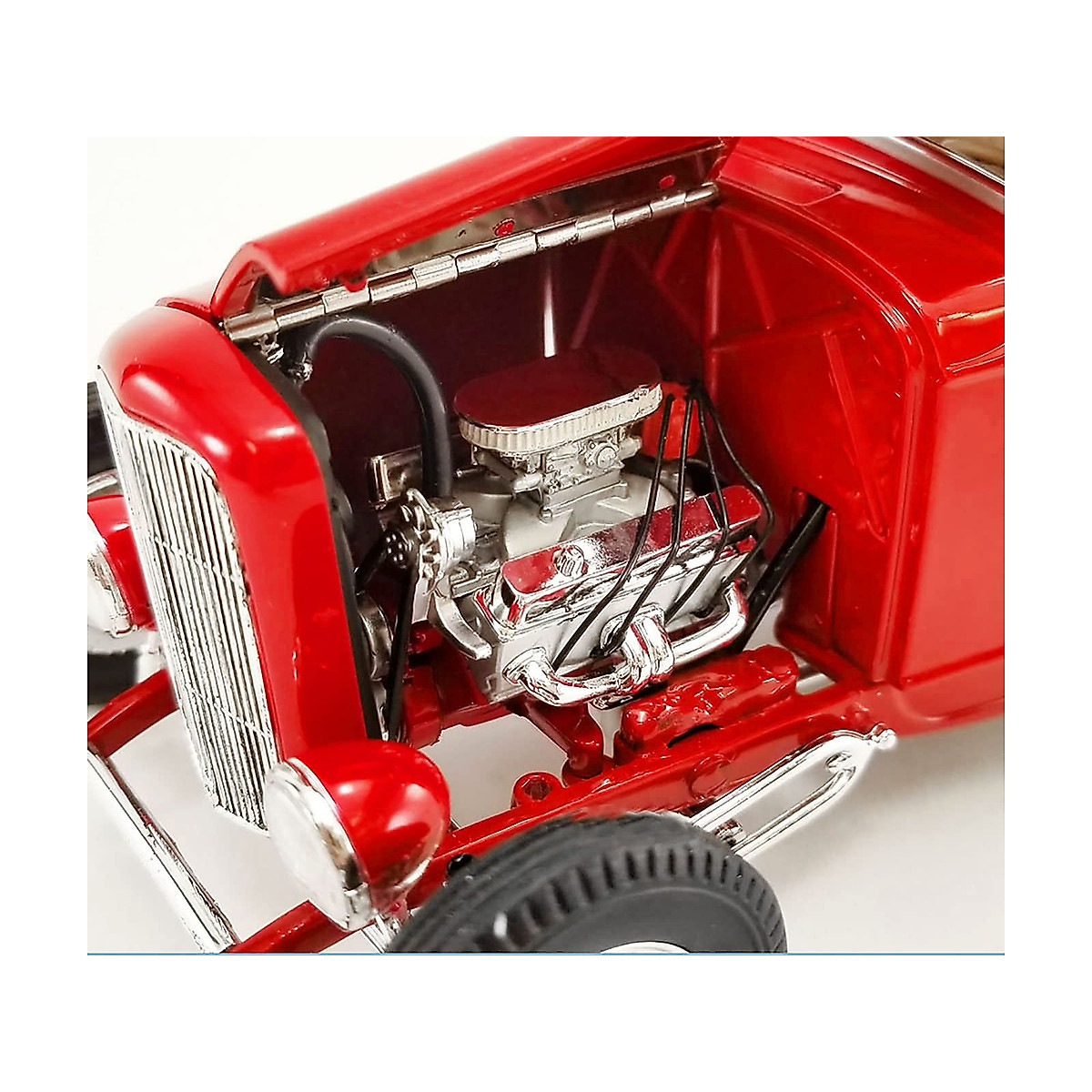 1932 Hot Rod Pickup Truck Red Limited Edition to 1722 Pieces Worldwide 1/18 Diecast Model Car by Acme A1804100