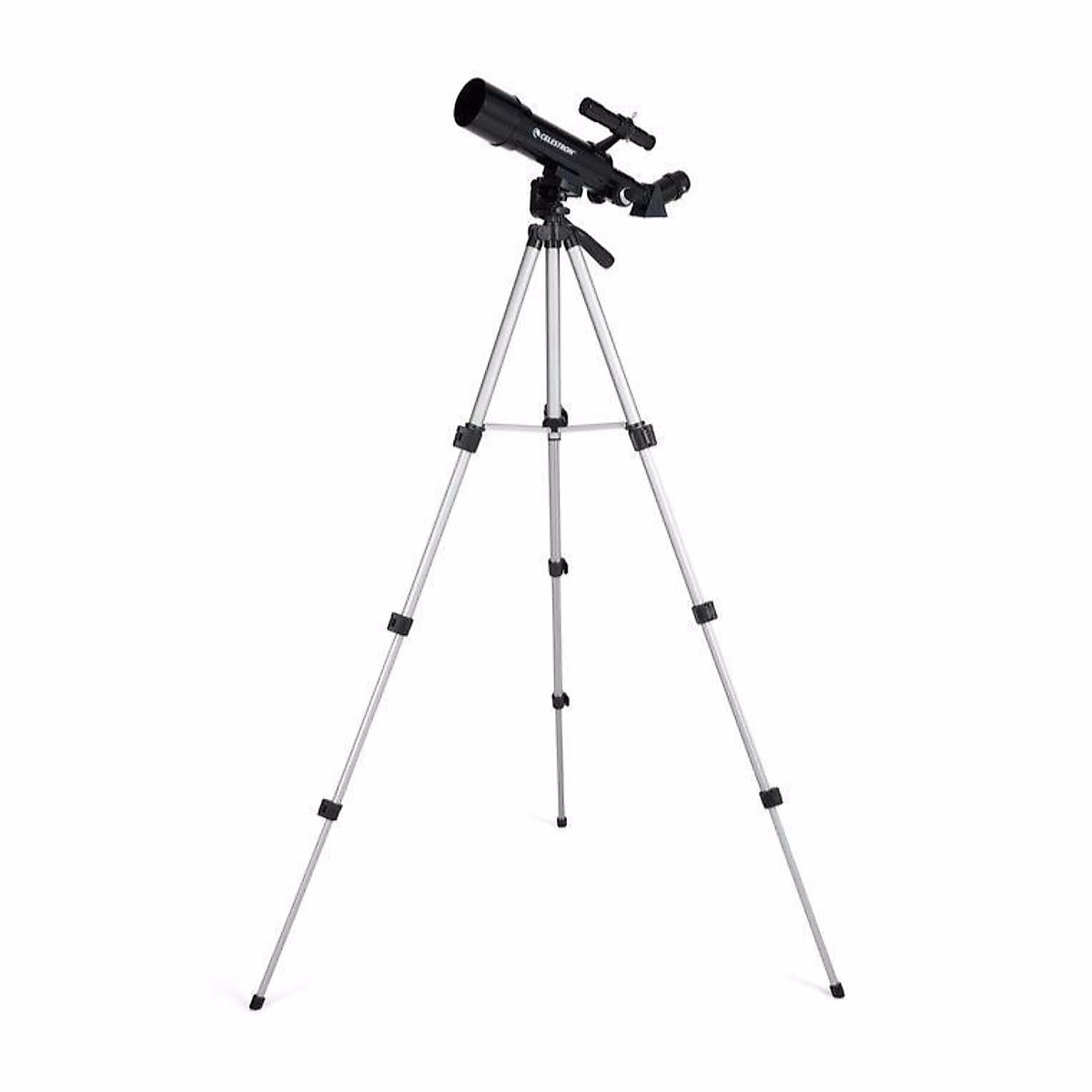 Celestron - 50mm Travel Scope - Portable Refractor Telescope - Fully-Coated Glass Optics - Ideal Telescope for Beginners - BONUS Astronomy Software Package