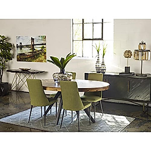 Moe's Home Collection Parq Acacia Wood Oval Dining Table