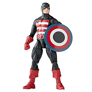 Marvel Legends Series U.S. Agent Classic Comics Action Figure 6-inch Collectible Toy, 1 Accessory, 2 Build-A-Figure Parts