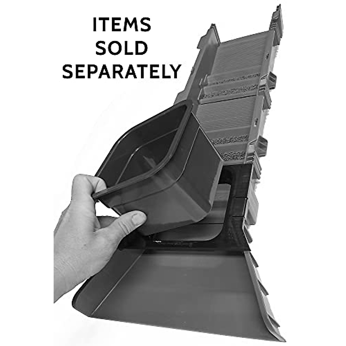 Sluice Fox 6 inch Gold classifiers; Set of Five Stacking sifting Pans with Stainless Steel mesh strainers for Gold panning; sharktooth and gem sifters; (Green)