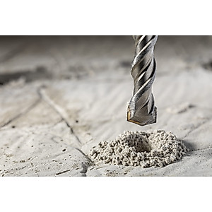 Sabre Tools 1-1/4 Inch x 18 Inch SDS Plus Rotary Hammer Drill Bit, Carbide Tipped for Brick, Stone, and Concrete (1-1/4" x 16" x 18")