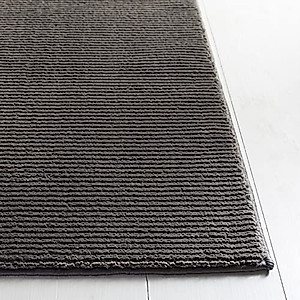 Safavieh Revive Collection 8' x 10' Charcoal REV102H Non-Shedding Solid Area Rug