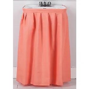 Emerson Fabric Sink Skirt, Self Stick (Yellow)
