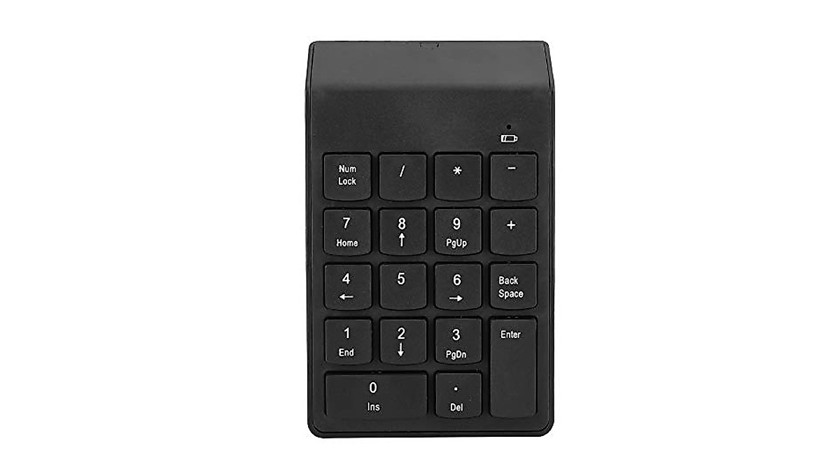 Mini Wireless Numeric Keypad - Silent & Stylish