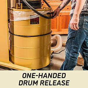 Powermatic Cyclone Dust Collector, 1-Micron HEPA Filter, 3 HP, 230V 1Ph (Model PM2200HK)