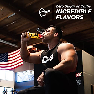 C4 Energy Non-Carbonated Zero Sugar, Pre Workout Drink + Beta Alanine, Orange Slice, 12 Fl Oz, Pack of 12