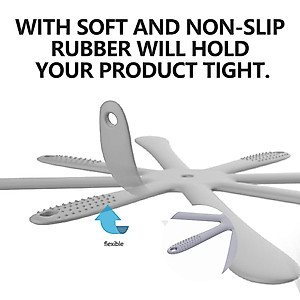 CHILLAX Universal Baby Monitor Mount - Adjustable Small Baby Camera Mount - Baby Monitor Holder Compatible with Motorola, Infant Optics DXR 8