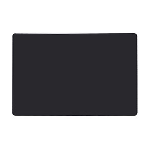 Gartful Silicone Mats for Kitchen Counter, Thicker 0.06", 25 x 17 inches Multipurpose Table Mat, Silicone Pad Desk Work Mat, Nonstick Nonskid Heat-Resistant Pad, Placemat, Black