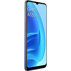 OPPO A53s 5G CPH2321 Dual-SIM 128GB ROM + 8GB RAM (GSM only | No CDMA) Factory Unlocked 5G Smartphone (Crystal Blue) - International Version