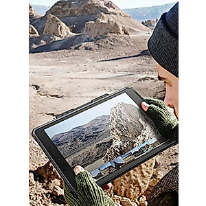 SUPCASE UB Series Designed for iPad 10.2 2019/2020/2021, iPad Air 3 Case 10.5 Inch, with Built-in Apple Pencil Holder Full Body Rugged Protective Case for iPad 9th/8th/7th Generation (Black)