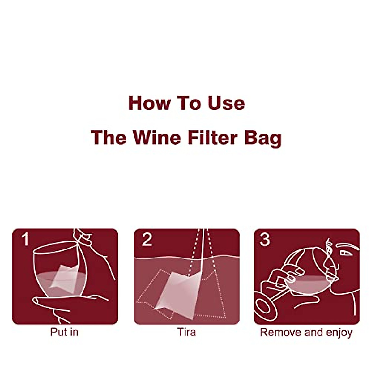 Wine Purifier To Reduce Sulfite And Histamine: Alleviates headaches, Prevent Wine Sensitivities (12 Packs)