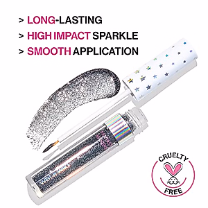 Glitter Eyeliner By Wet n Wild Fantasy Makers Glitter Eye Liner Makeup, Silver Kaleidoscope