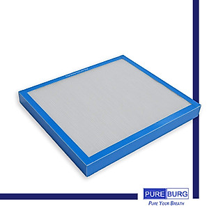 PUREBURG Replacement True HEPA Filter Compatible with HoMedics Total Clean AF-10 AP-15 AR-10 Air Purifiers,Part Number AF-10FL AP-15CRF AF-15,H13 Air Clean Dust VOCs Odor