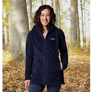 Columbia Women's Benton Springs II Long Hoodie, Dark Nocturnal, Large